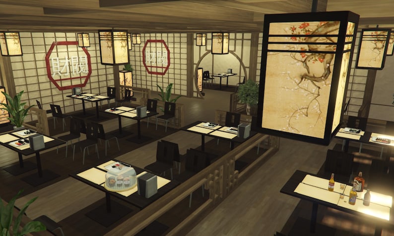 Fivem MLO Business | Fivem Japanese Restaurant MLO | Fivem Server Mlo | Fivem Shop Mlo | High ...