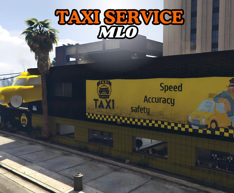 Fivem Taxi Service MLO: Driving School & Dispatch Hub - Etsy