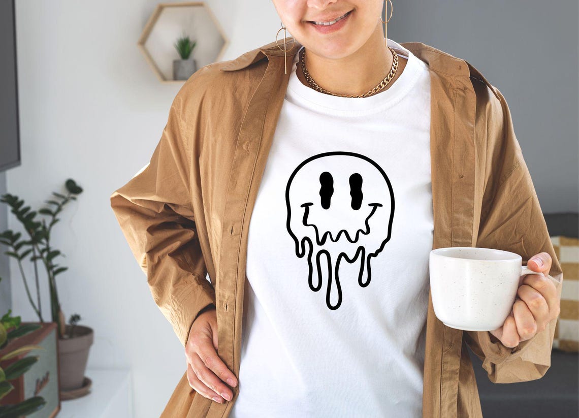 Smiley Melting Face Cliprt, Smiley Face Svg Bundle, Smiley Emoji Svg ...