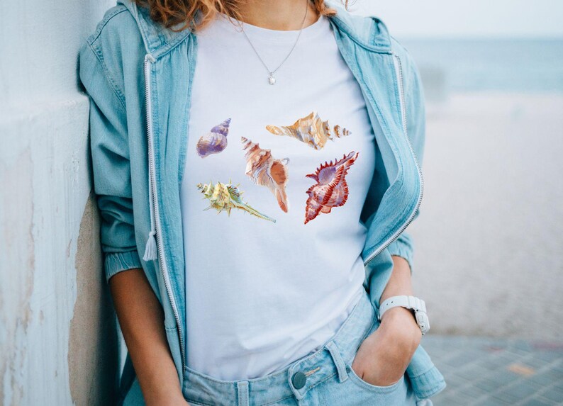 Seashell SVG Bundle, Seashell Cut Files, Seashell Clipart, Seashell SVG ...