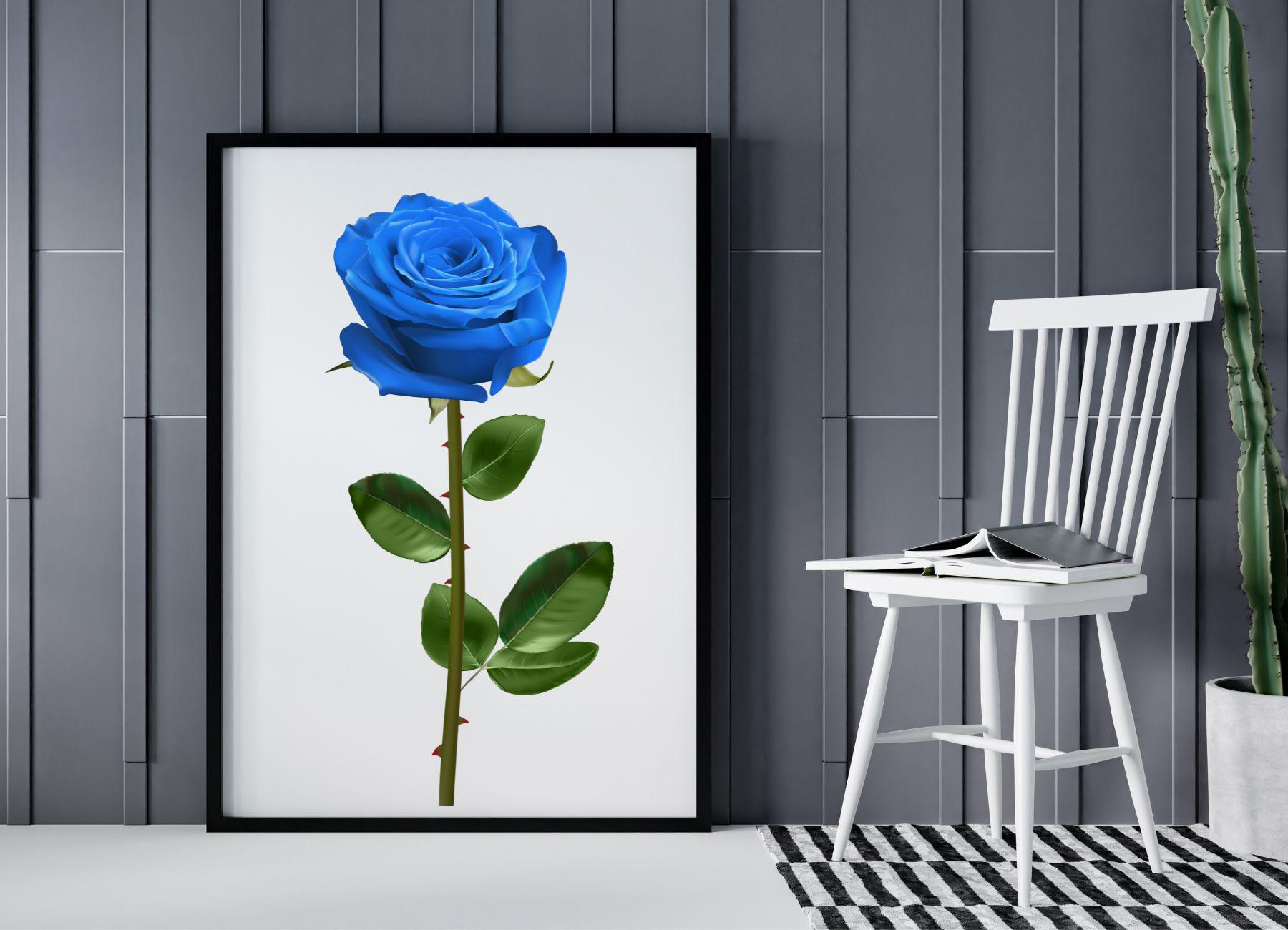 Blue Rose SVG Bundle, Blue Rose Clipart, Rose Svg, Svg Cut Files for ...