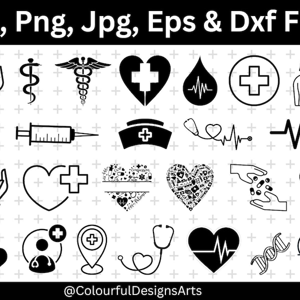 Medical Svg - Etsy