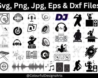 Dj Svg Png - Etsy