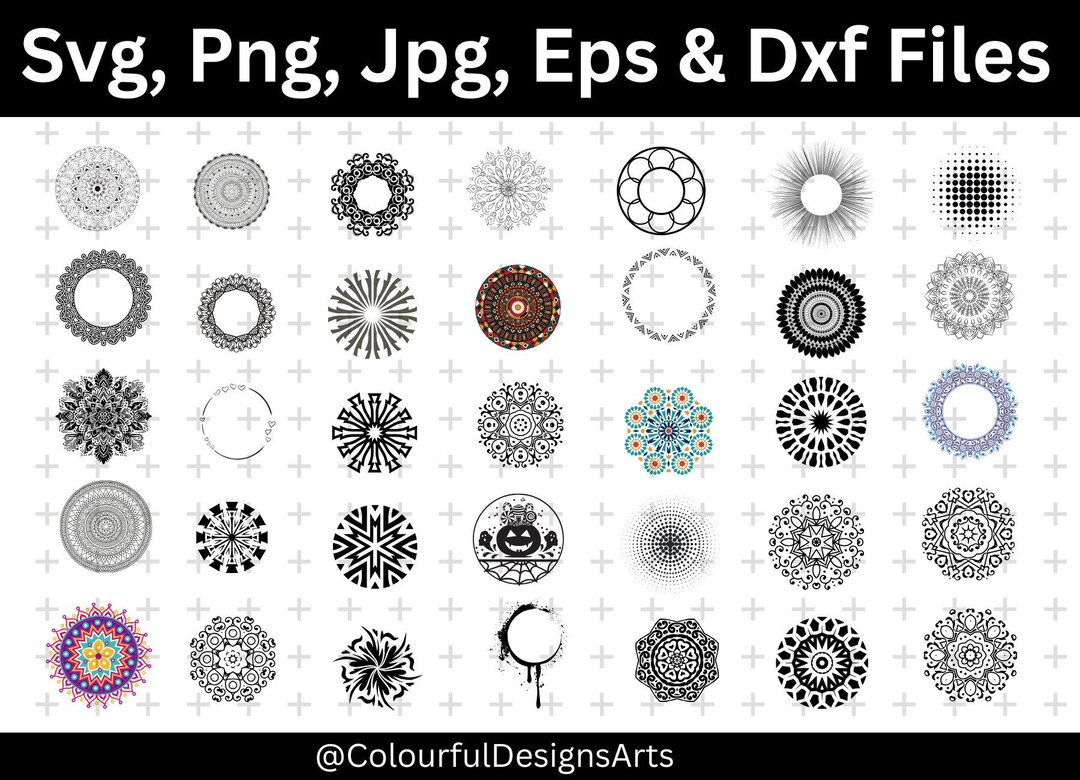 Coasters Stencil Svg Bundle, Coaster Svg, Floral Monogram Svg, Svg ...