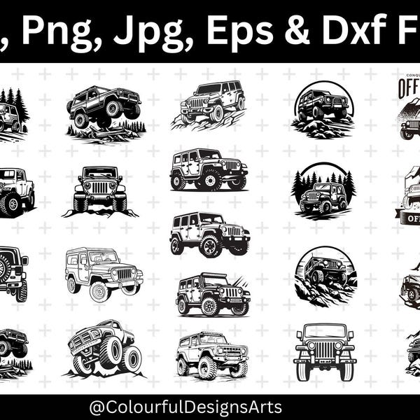 Jeep Svg Files for Cricut - Etsy