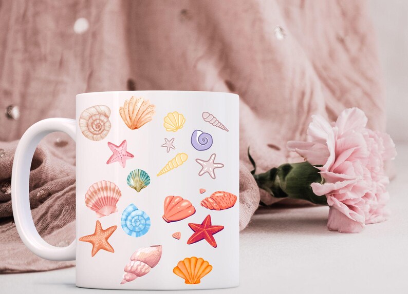 Seashell SVG Bundle, Seashell Cut Files, Seashell Clipart, Seashell SVG ...