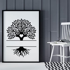 Family Tree SVG Bundle, Tree of Life SVG, Ancestry Tree Clipart, Cricut ...