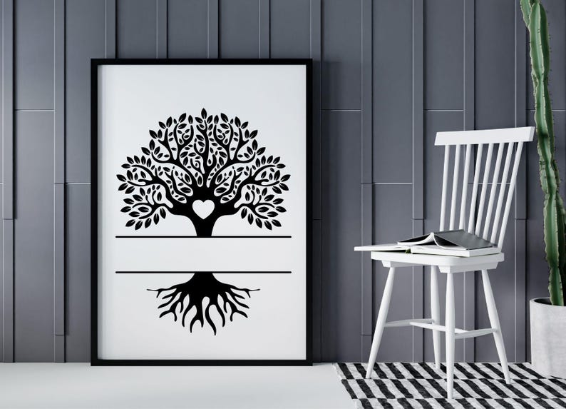 Family Tree SVG Bundle, Tree of Life SVG, Ancestry Tree Clipart, Cricut ...