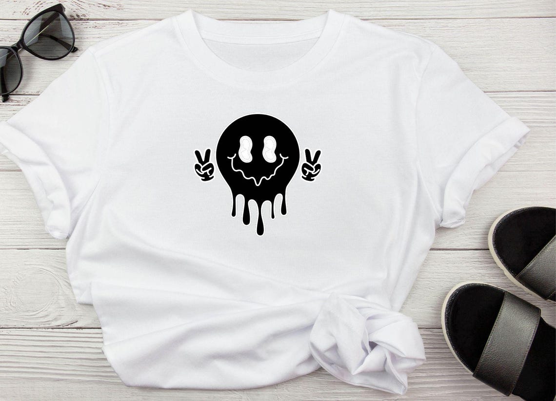 Smiley Melting Face Cliprt, Smiley Face Svg Bundle, Smiley Emoji Svg ...