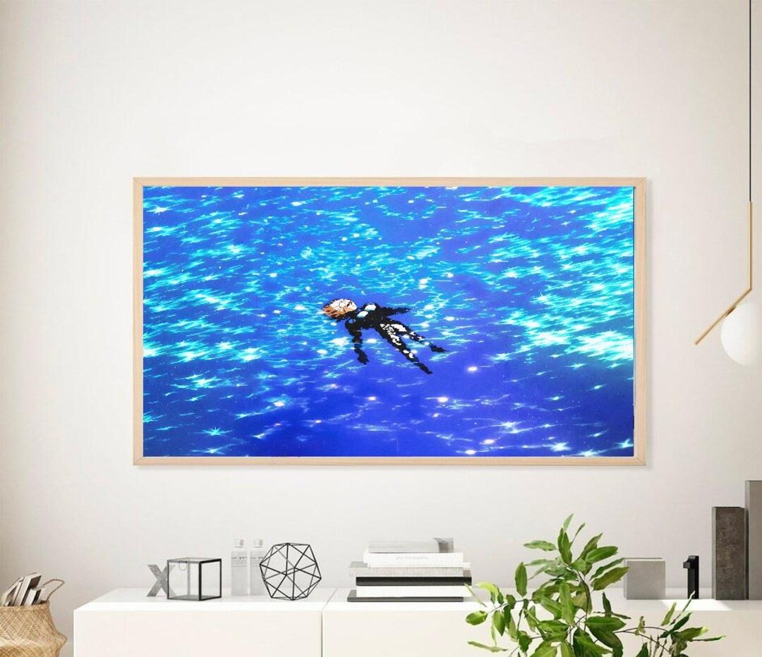 Samsung Frame TV Art 4K | DBZ Vegeta Floating | Digital Artwork ...