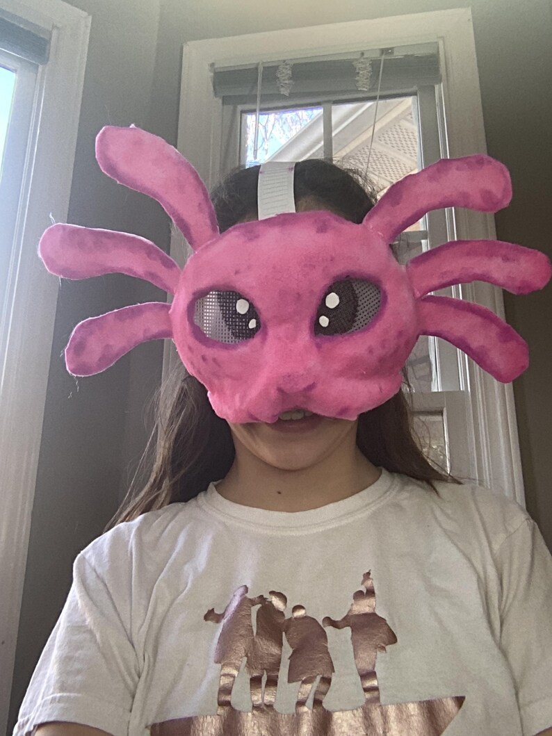 Axolotl Therian Mask - Etsy