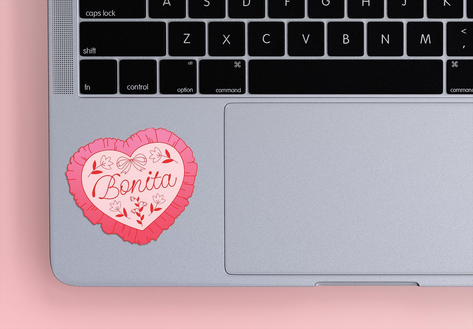 Bonita Heart Sticker | Spanish Valentine Vinyl Decal - Etsy