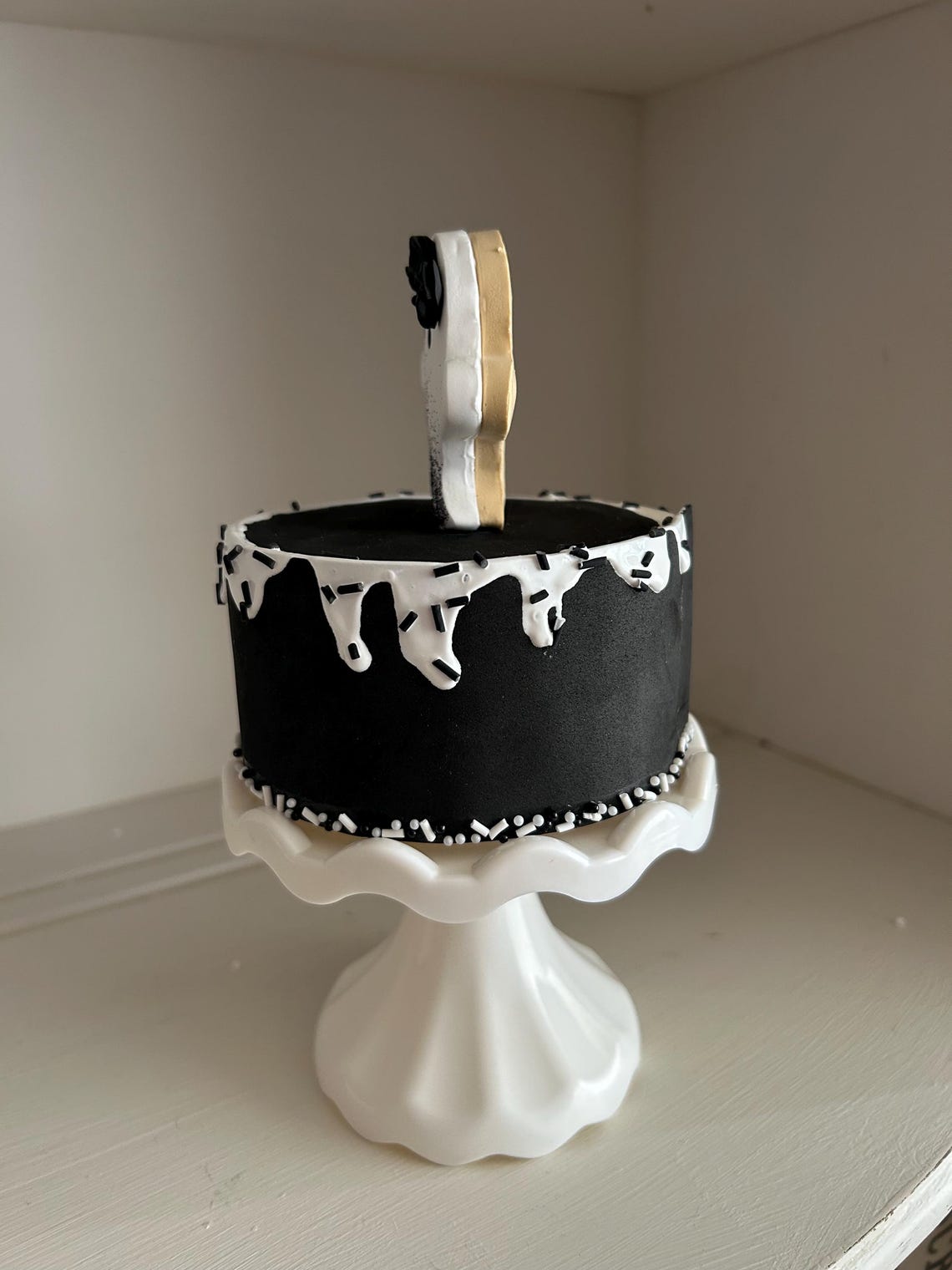 Halloween Ghost Fake Cake: Tiered Tray Decor, Faux Bake - Etsy