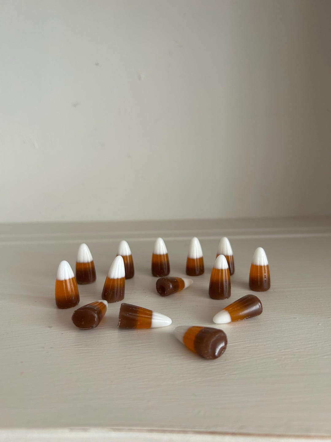 Resin Candy Corn Set: Thanksgiving Fall Decor, Fake Bake Toppings - Etsy