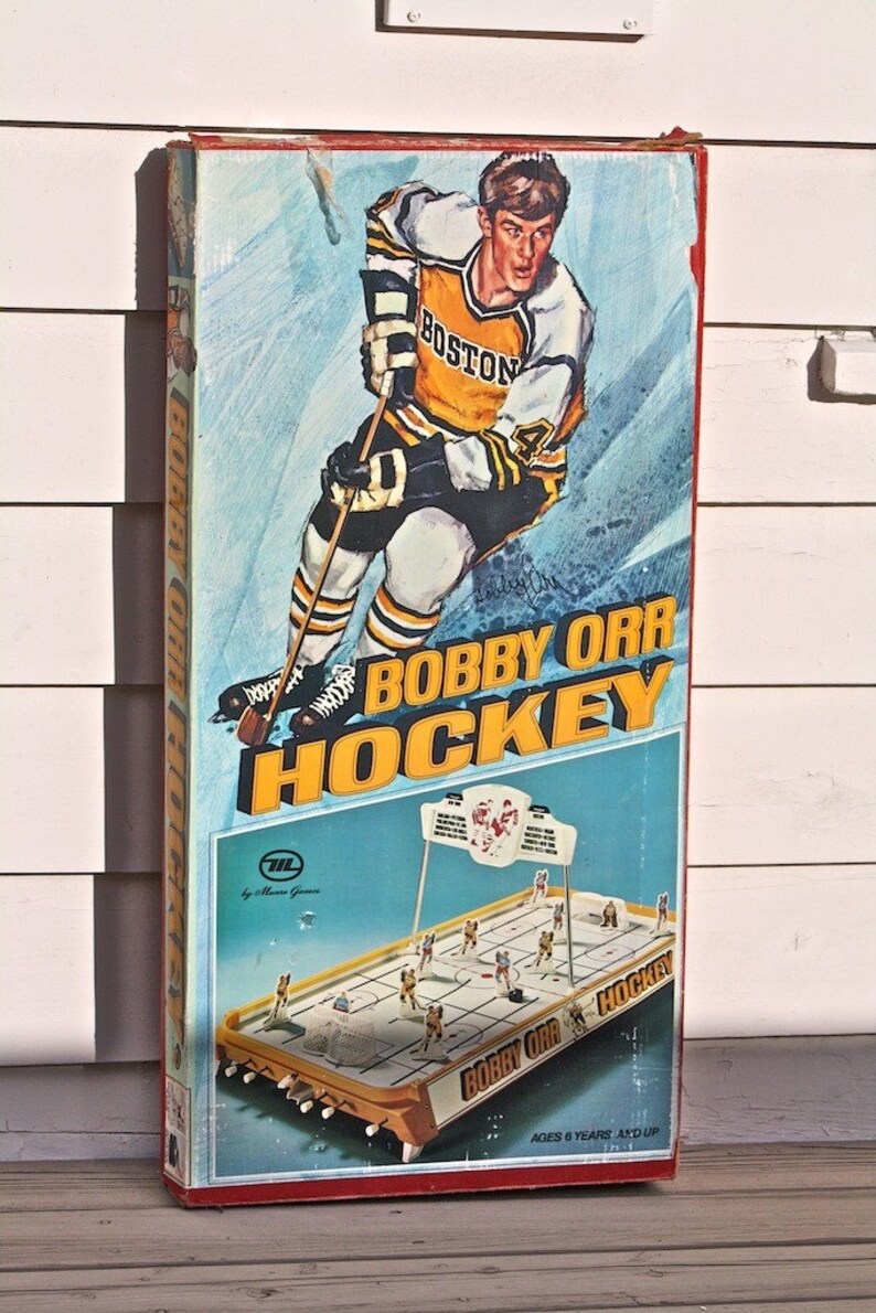 GAME MUNRO Bobby Orr 1973 Vintage Table Top Hockey Game | Etsy GAME MUNRO Bobby Orr 1973 Vintage Table Top Hockey Game | Etsy