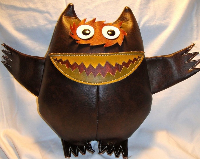 1960s Original Nauga Monster - Rare Collectible Naugahyde Doll - Etsy