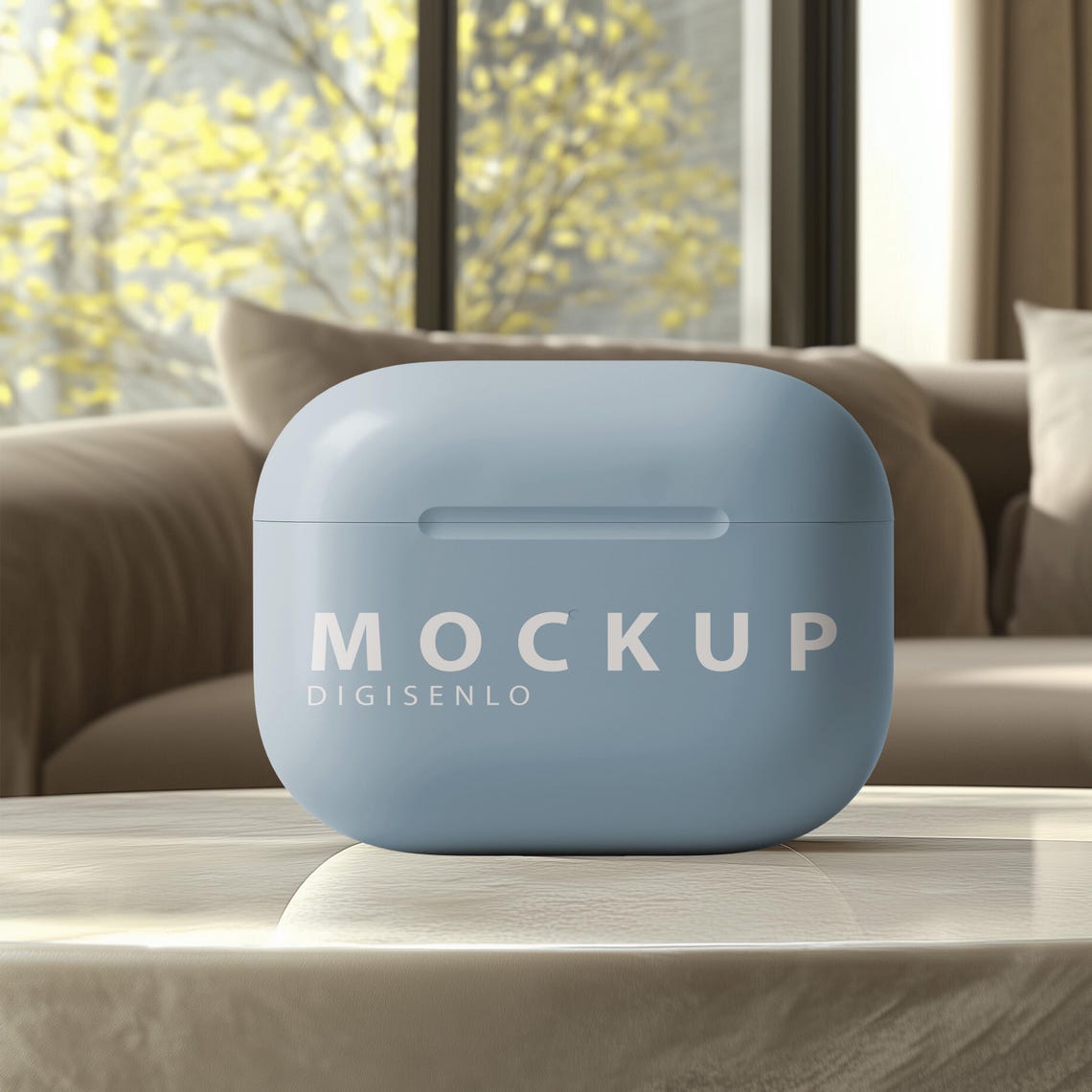 4 AirPod Case Mockup Templates, Easy Edit With Free Photopea Realistic ...