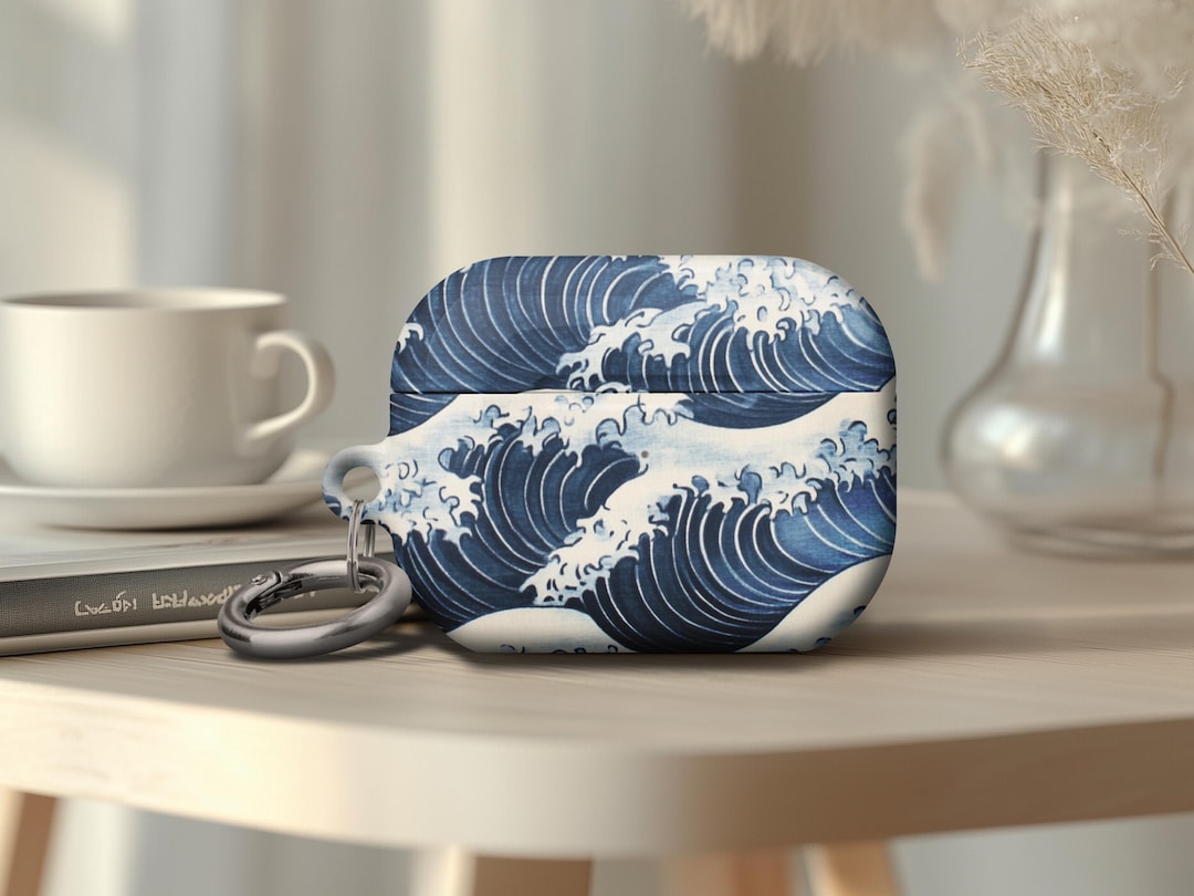 Apple AirPod Pro 2 Case With Hokusai Great Wave Desige AirPod Pro 1 ...