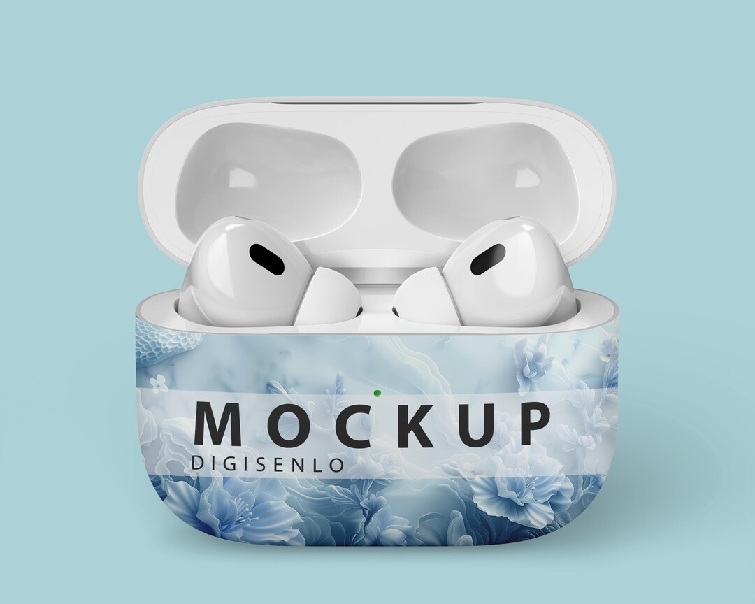 AirPod Case Mockup Template, Everyone Can Easy Edit Free Photopea ...