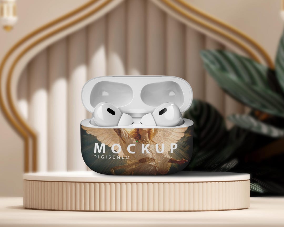3 AirPod Case Mockup Templates, Everyone Can Easy Edit With Free ...