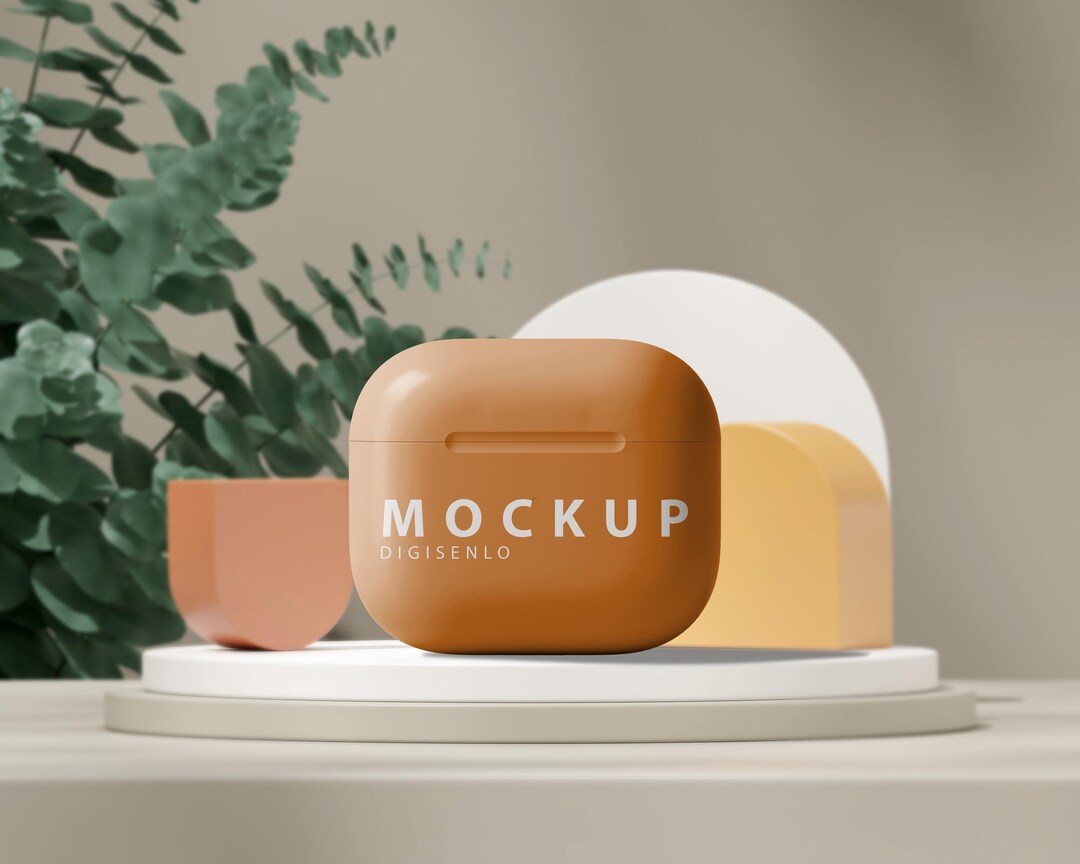 3 AirPod Case Mockup Templates, Everyone Can Easy Edit With Free ...