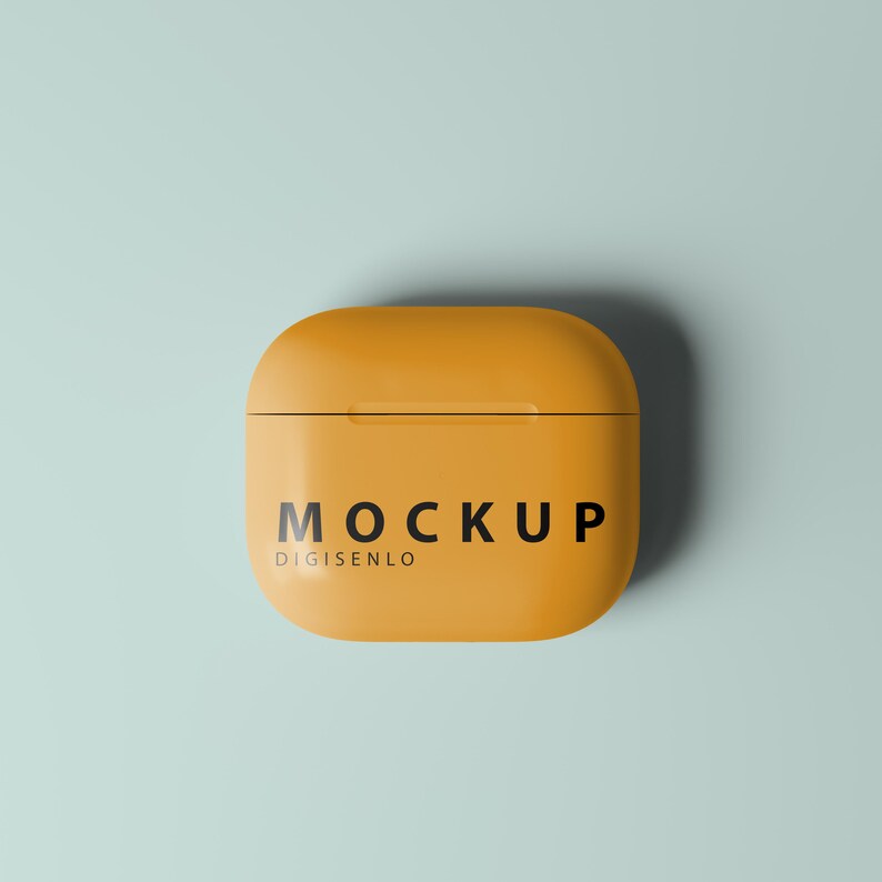 AirPod Case Mockup Template, Everyone Can Easy Edit Free Photopea ...