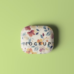 AirPod Case Mockup Template, Everyone Can Easy Edit Free Photopea ...