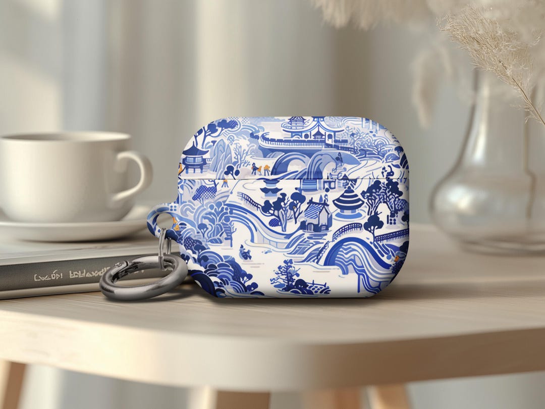 AirPod 4 Japanese Cute Landscape Painting Airpods Pro Case Stylish ...