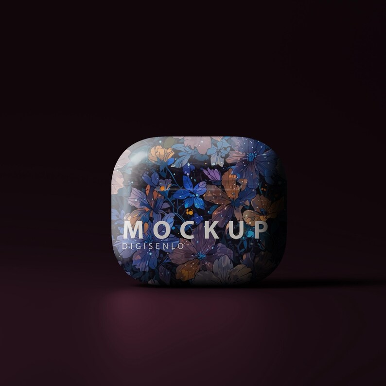 Bundle 6 AirPod Case Mockup Templates, Everyone Can Easy Edit Free ...