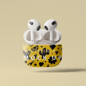 Bundle 6 AirPod Case Mockup Templates, Everyone Can Easy Edit Free ...