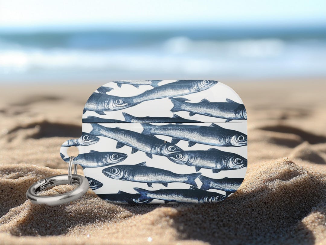 AirPod Pro 2 Case Fish Koi Japanese AirPod Pro 1 Case Blue Sardine ...