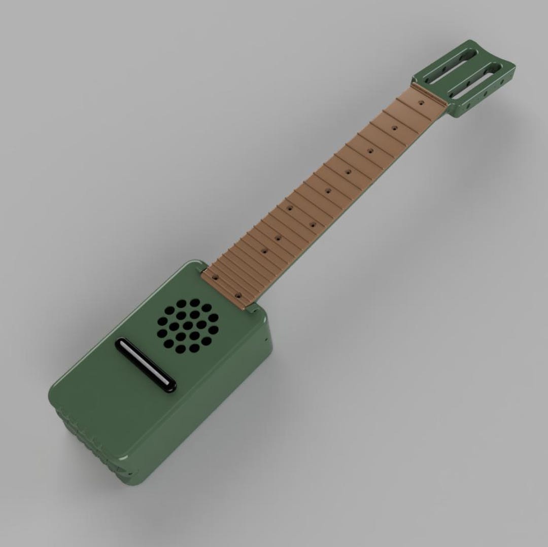 Folding Travel Guitar - 3D Print Files - Etsy