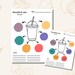 Recipe Template Page, Smoothie & Juice Template, Printable and Digital ...