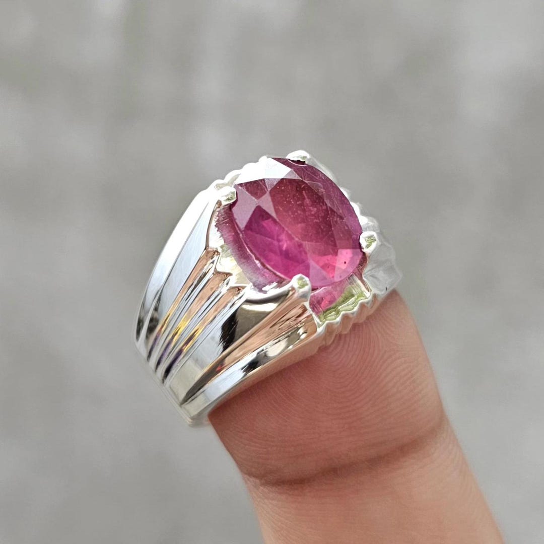 Natural Ruby Afghanistan Ruby Anari Red Color Ruby Ring Beautiful ...