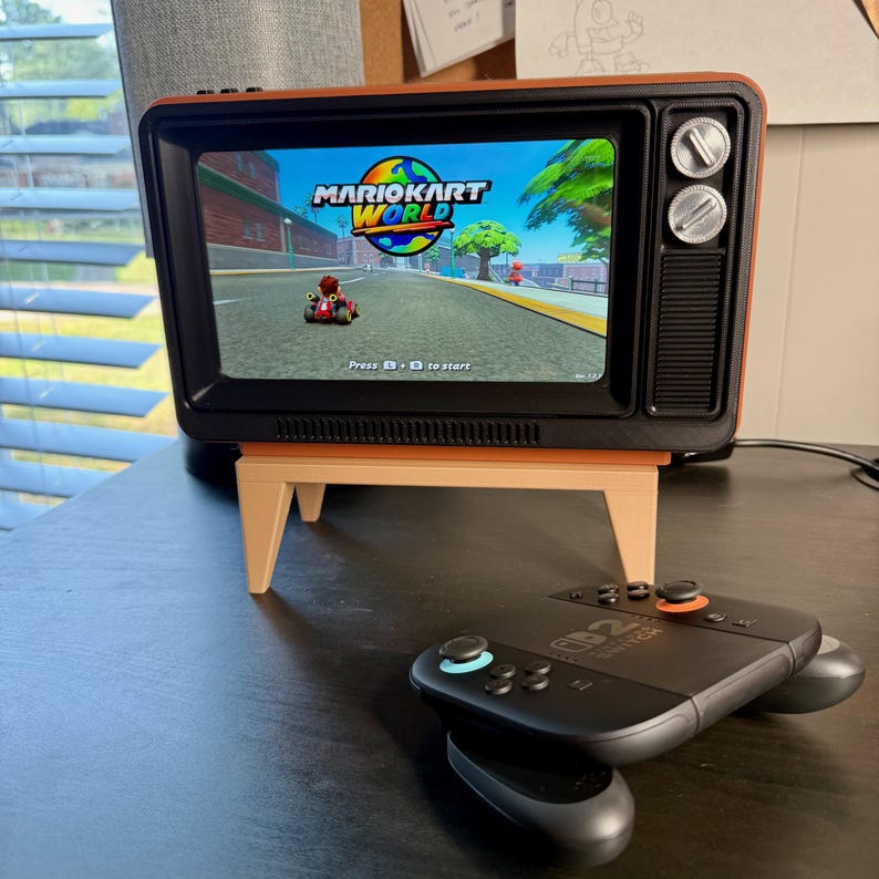 Retro TV Stand for Nintendo OG or OLED Switch & Switch 2 - Etsy