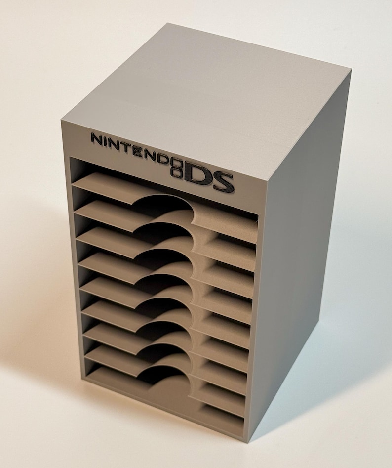 DS Game Case Storage: 3D Printed, Holds 9 Games, Custom Color - Etsy