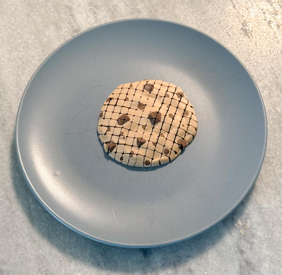 Floppy Chocolate Chip Cookie - Articulated Cookie Fidget Toy ~ 3D ...
