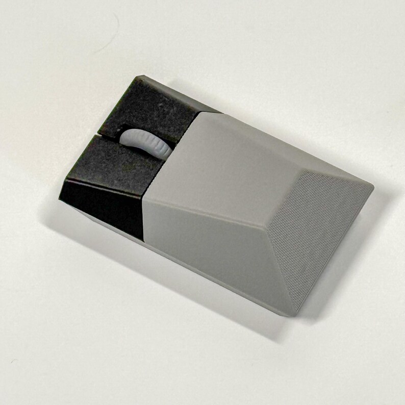 Retro Wireless Mouse - 3D Printed - Pointer Two by Retron Print - Black ...