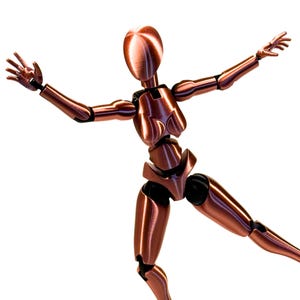 Dummy 13 Female PAM (poseable Artist's Model) Fully Articulated ...