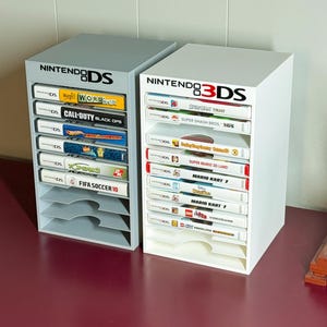 DS Game Case Storage: 3D Printed, Holds 9 Games, Custom Color - Etsy