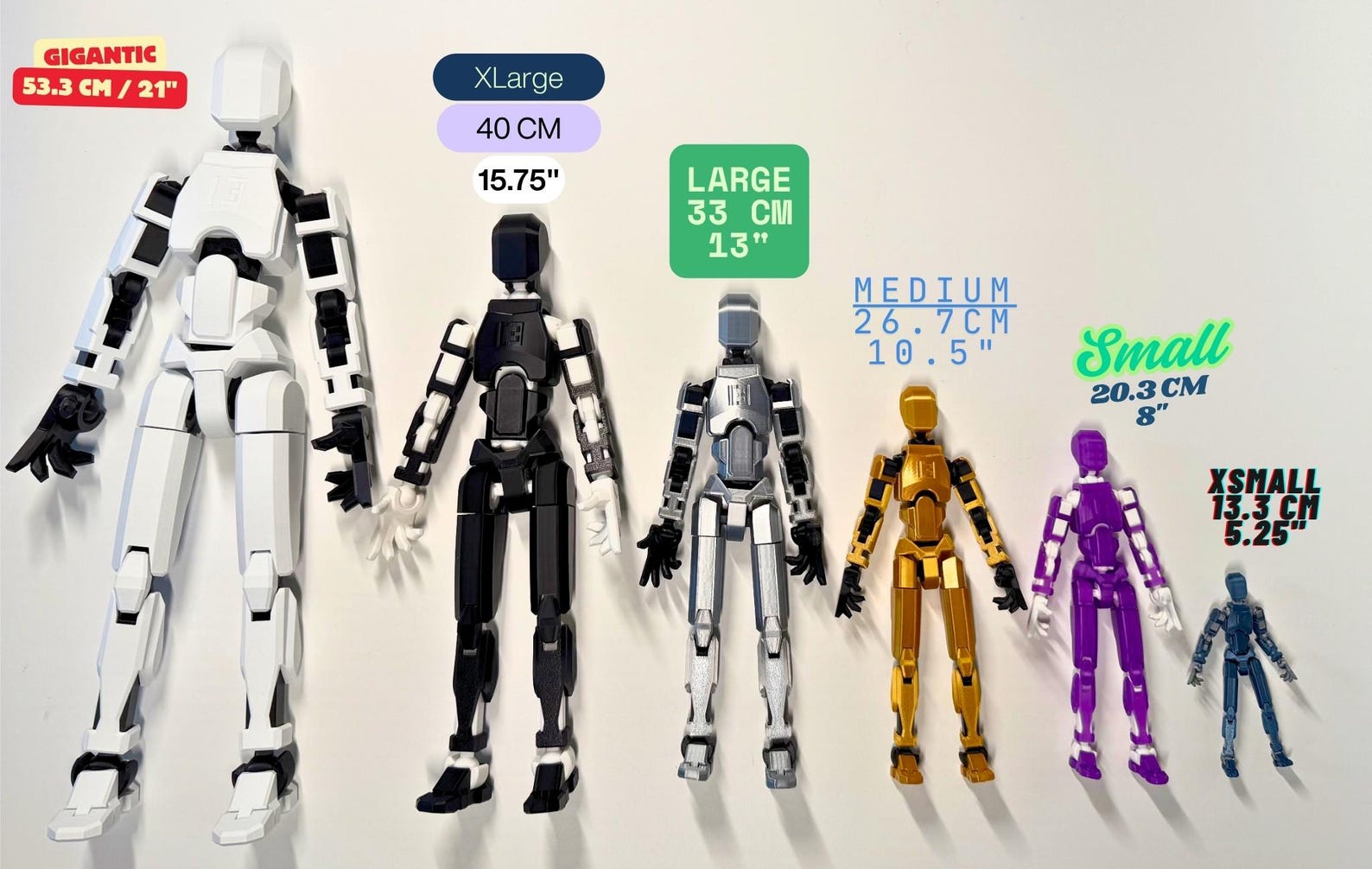 Dummy 13 Posable Articulated Action Figure Version 1.0 - Size & Color ...