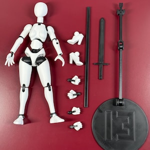 Dummy 13 Female PAM (poseable Artist's Model) Fully Articulated ...