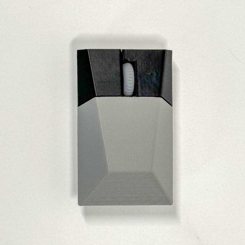 Retro Wireless Mouse - 3D Printed - Pointer Two by Retron Print - Black ...
