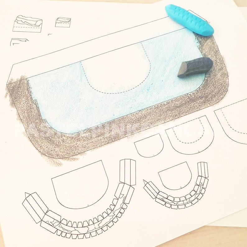 Printable Trevi Fountain Paper Craft: Rome Landmark Diorama (digital ...