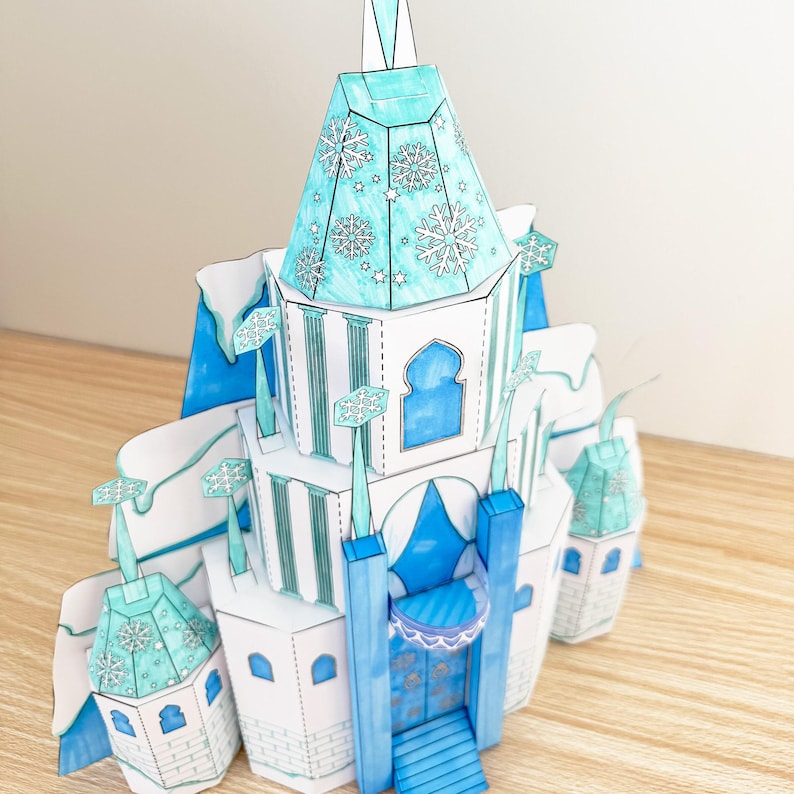 Printable Castle Bundle | DIY Paper Craft Activity (digital Download ...