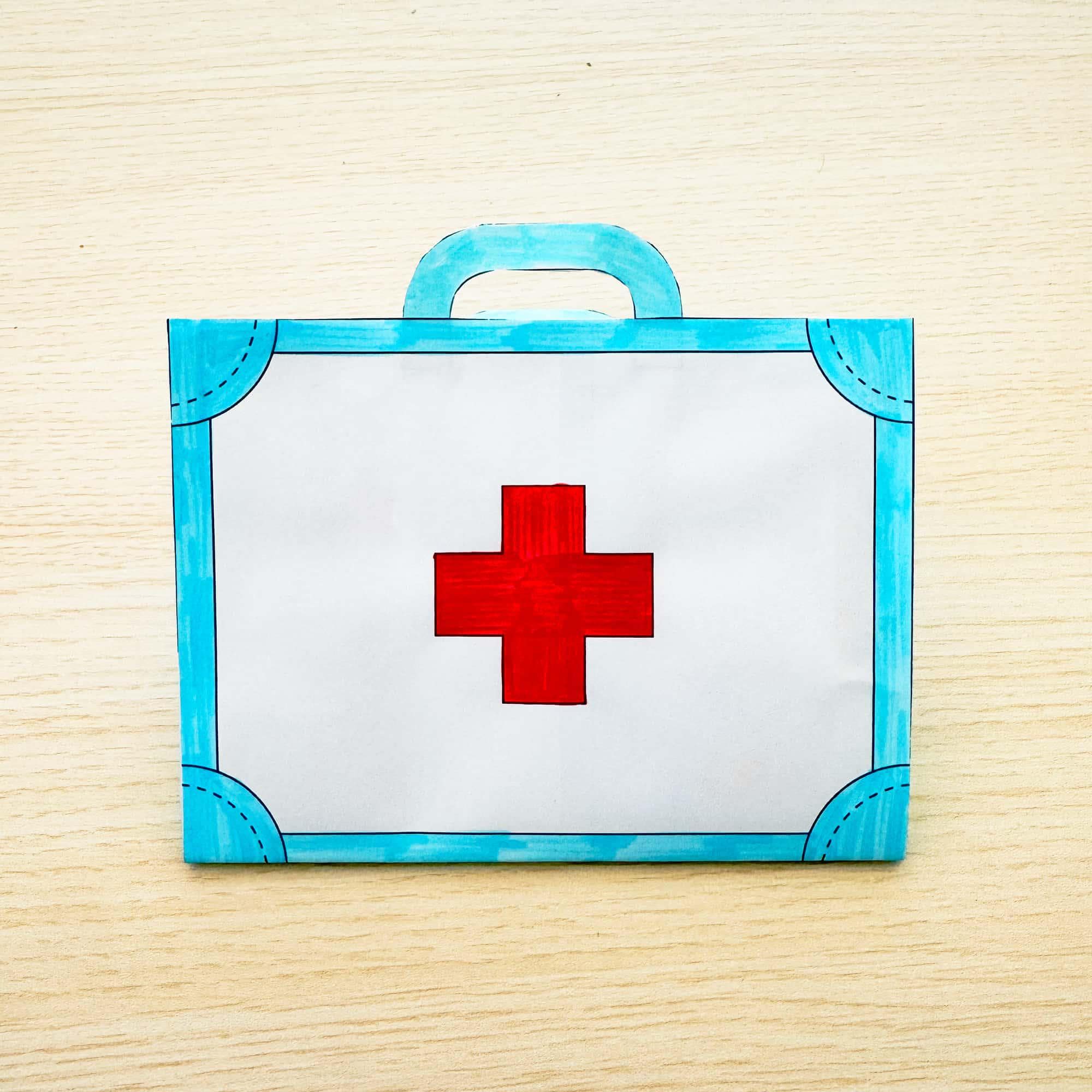 Printable Nursing Kit: Kids Doctor Pretend Play Craft (digital Files ...