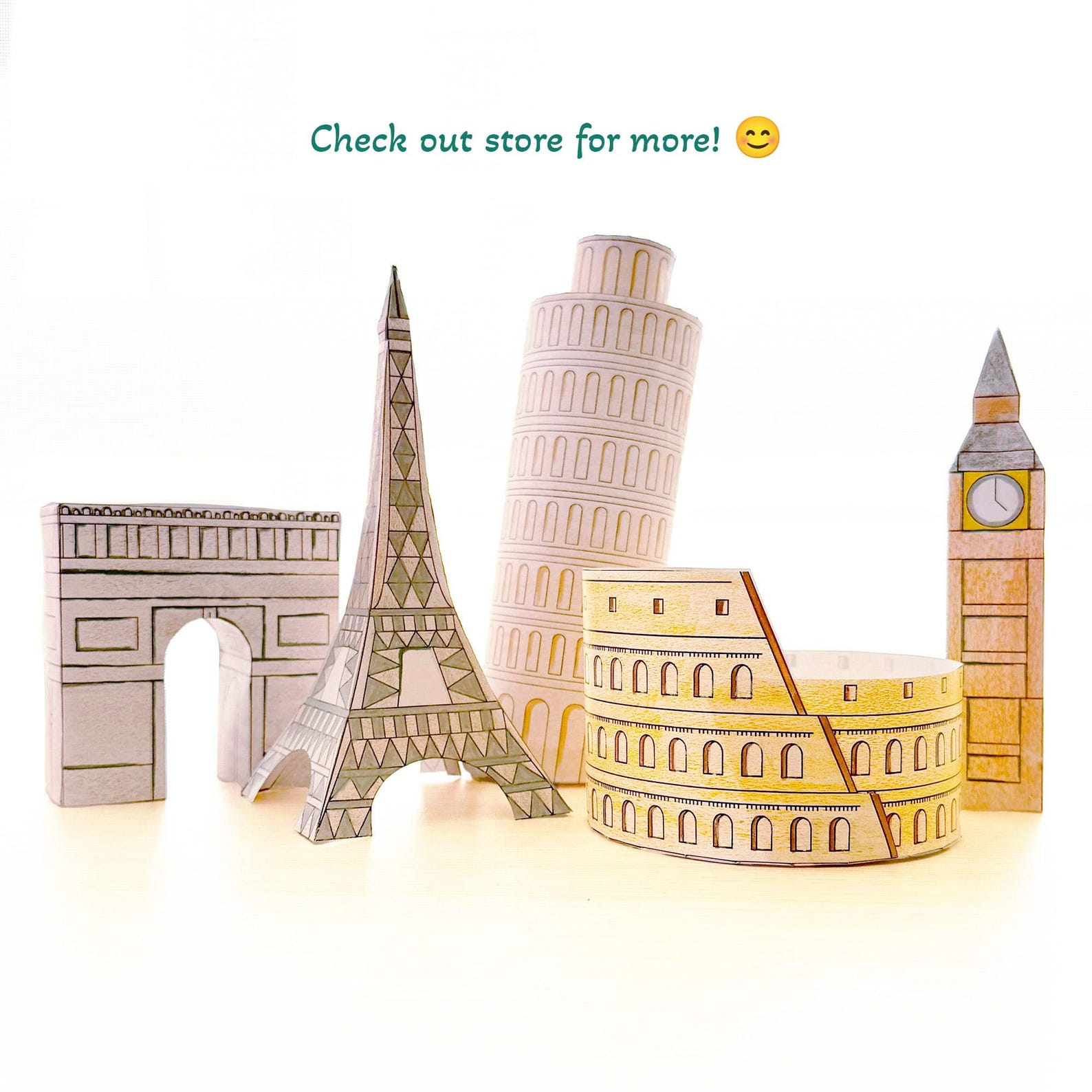 Golden Gate Bridge Paper Craft: 3D Model for Kids (coloring Printable ...
