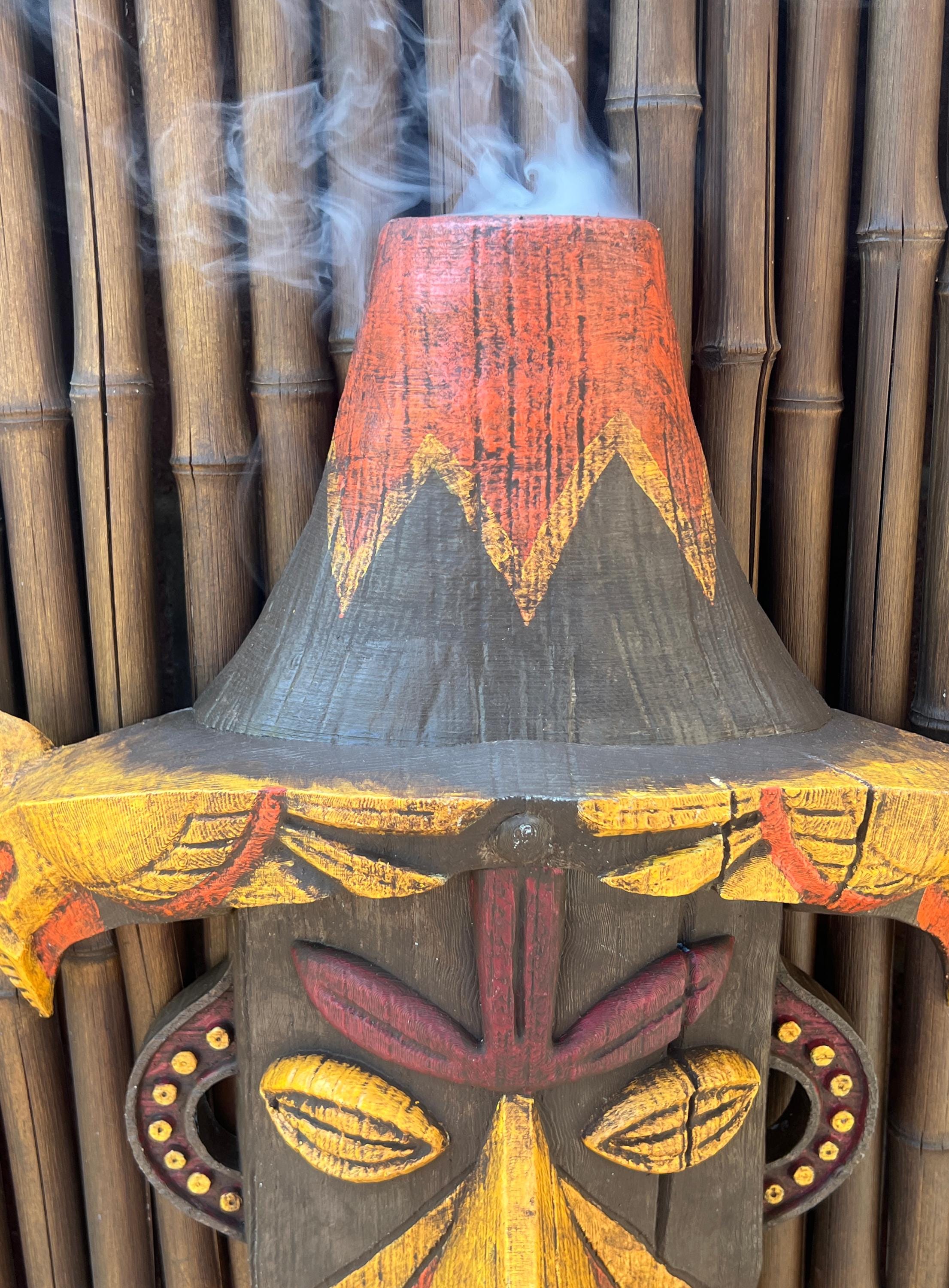 Enchanted Tiki Room Pele Mask Replica – Disneyland Prop From ...