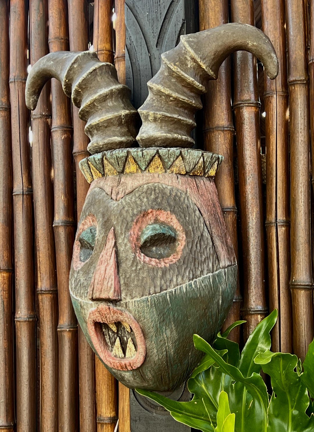 Adventureland Tiki Mask Replica "zantu" for Disney Park Fans – Unique ...