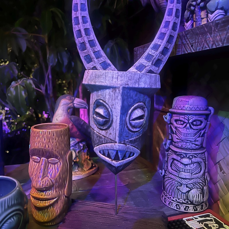 Vintage Jungle Tiki Decor - Etsy